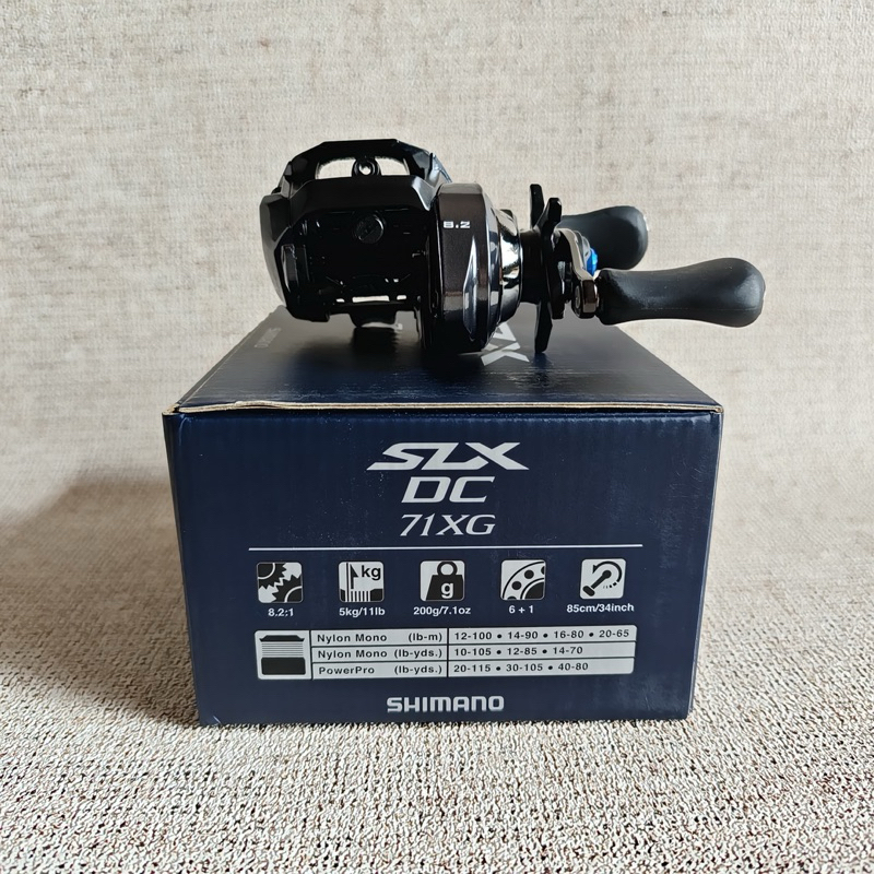 Jual Reel bc Shimano Slx DC 71XG (HANDLE KIRI) | Shopee Indonesia