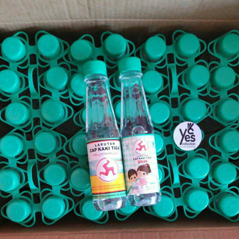 Jual Larutan Cap Kaki Tiga 3 Dewasa & Anak Tawar Panas Dalam 200 ml ...