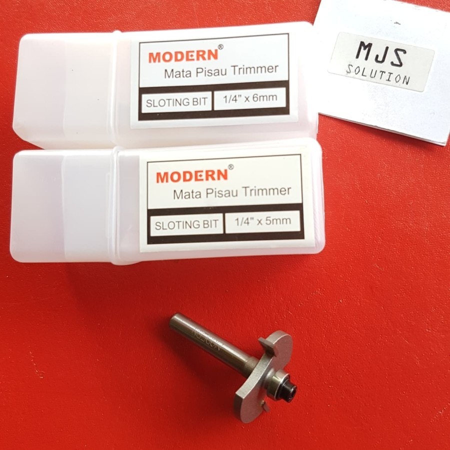 Jual MATA PROFIL WOOD ROUTER SLOTTING BITS BIT LIST KAYU 1/4 X 4 5 6 8 ...