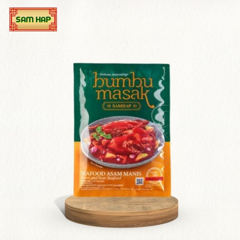 Jual SAMHAP Bumbu Masak Seafood Saus Padang | Bumbu Seafood 100g ...