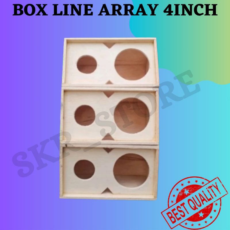 Jual BOX SPEAKER LINE ARRAY 4INCH+TWITTER | Shopee Indonesia
