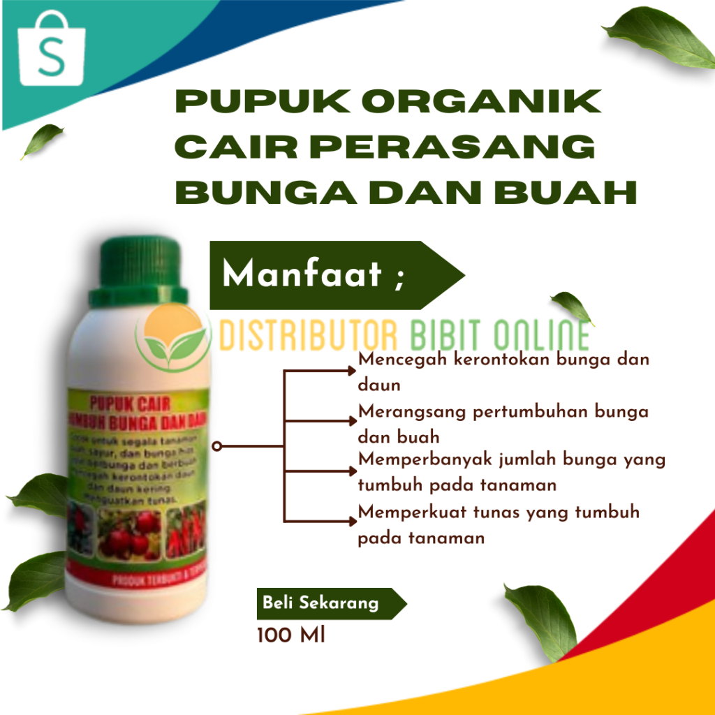 Jual 10X Lebih Ampuh - Pupuk Organik Cair Perasang Buah / Pupuk Booster 500 Ml | Shopee Indonesia
