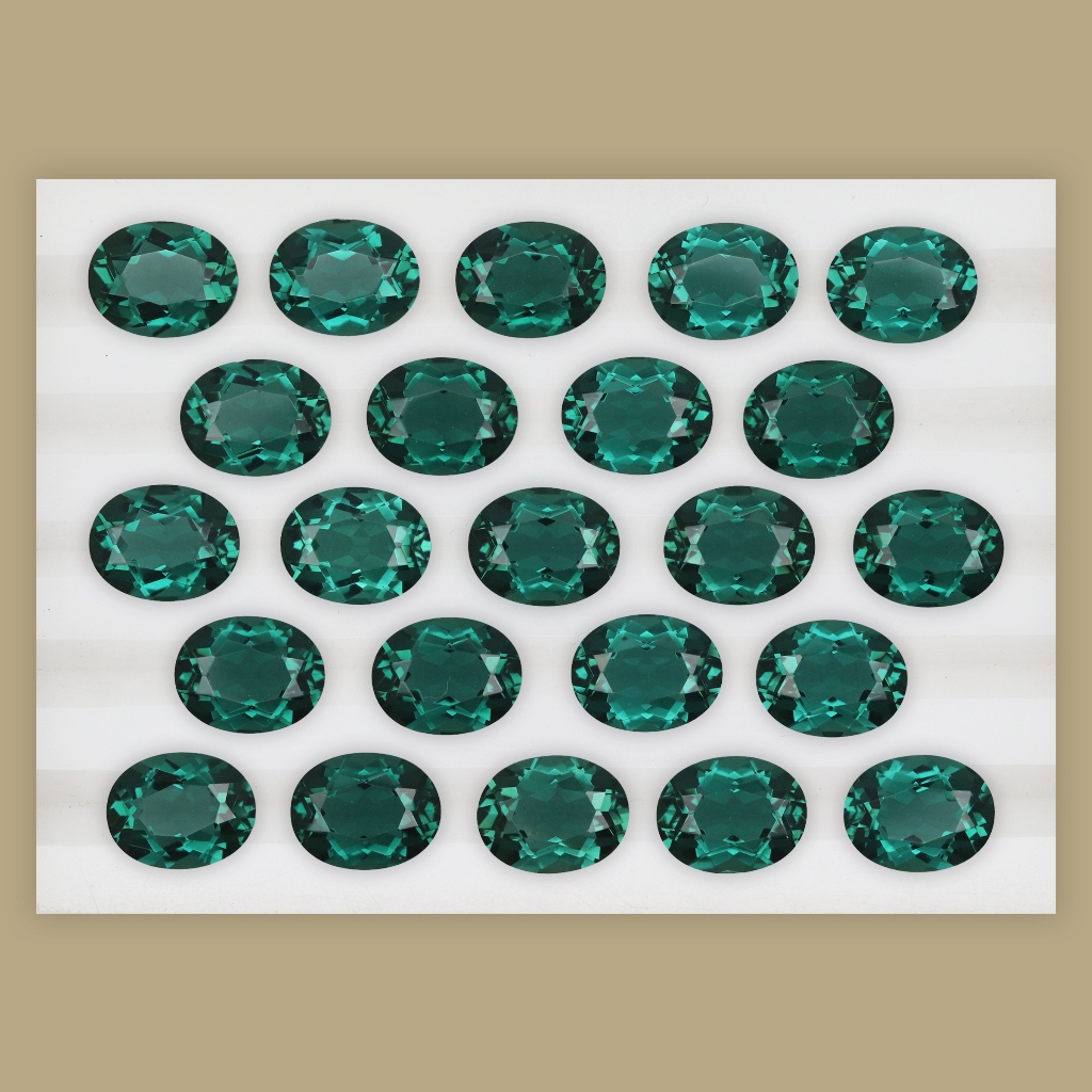 Jual GREEN QUARTZ OVAL SIZE 8x10 mm | BATU PERMATA NATURAL OVAL GREEN ...