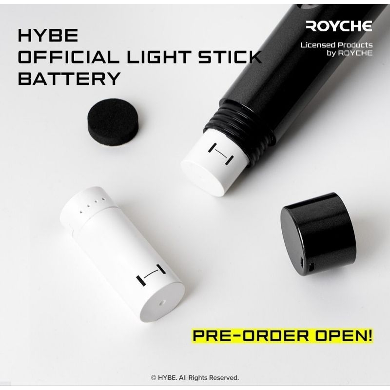 Jual OFFICIAL HYBE LIGHT STICK BATTERAY | Shopee Indonesia