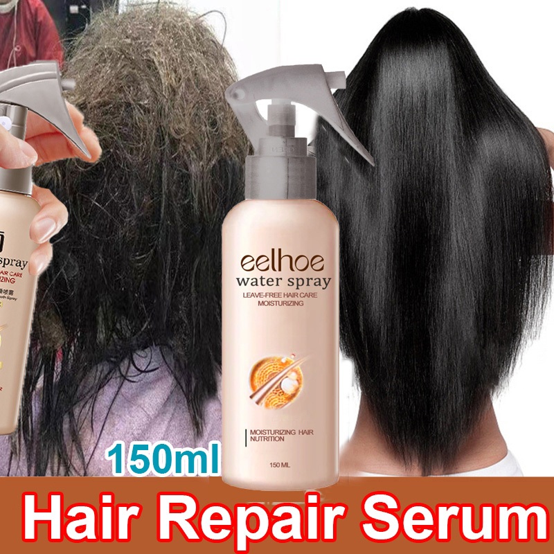 Jual Hair Essence Pelembut Rambut Hair Serum keratin hair spray 150ml ...