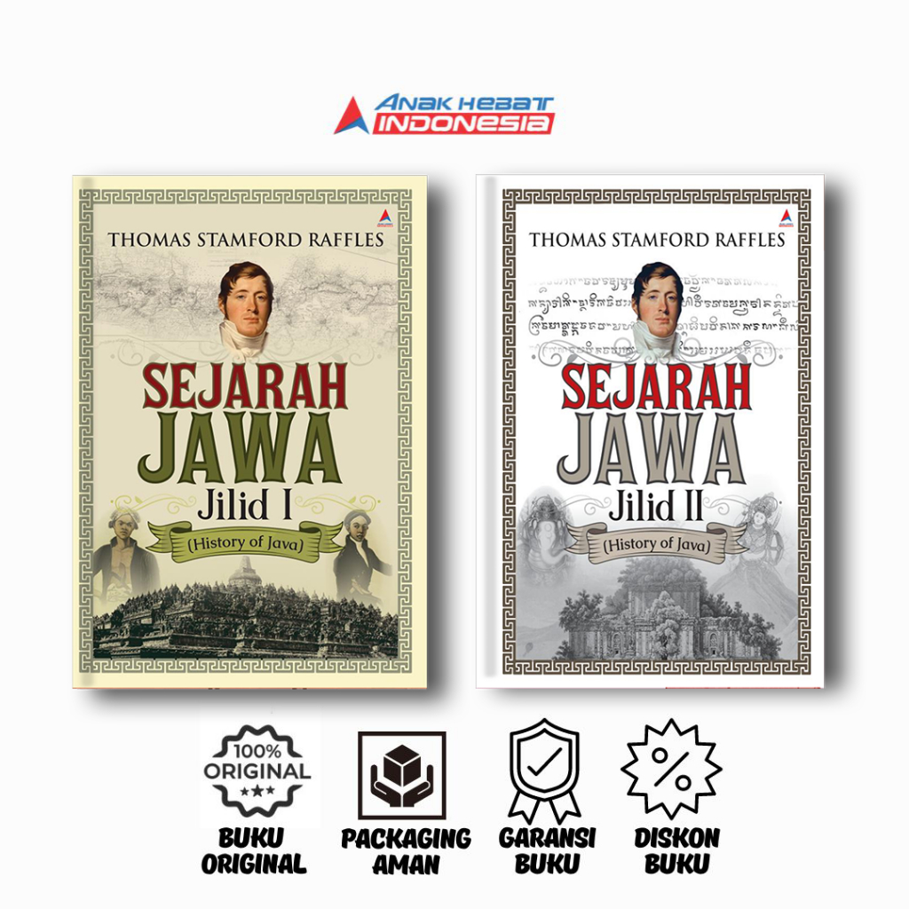 Jual Buku Sejarah Jawa Jilid 1 - Sejarah Jawa Jilid 2 (History of Java ...