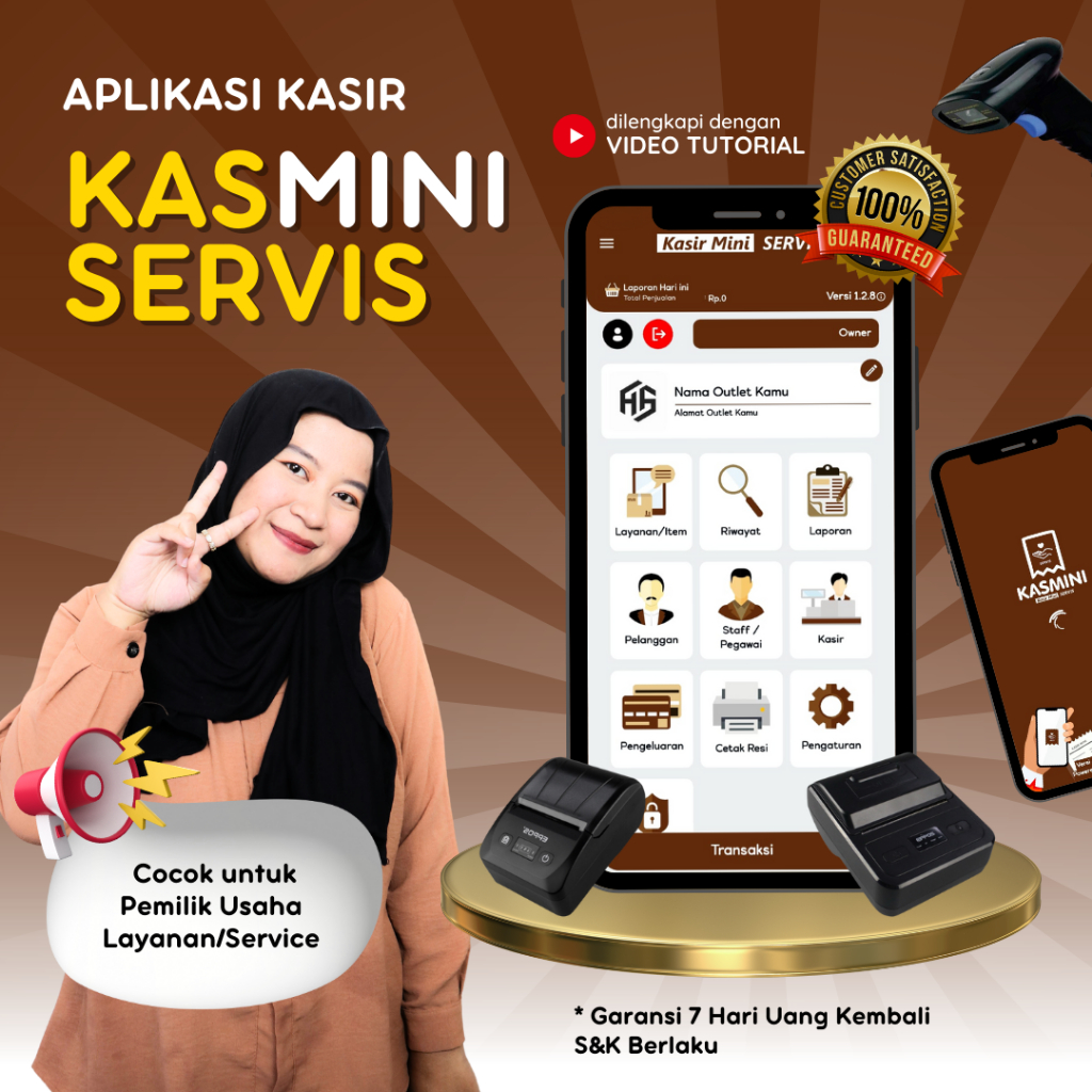 Jual Aplikasi Kasir Android Pencetak Struk - KASMINI SERVIS | Shopee Indonesia