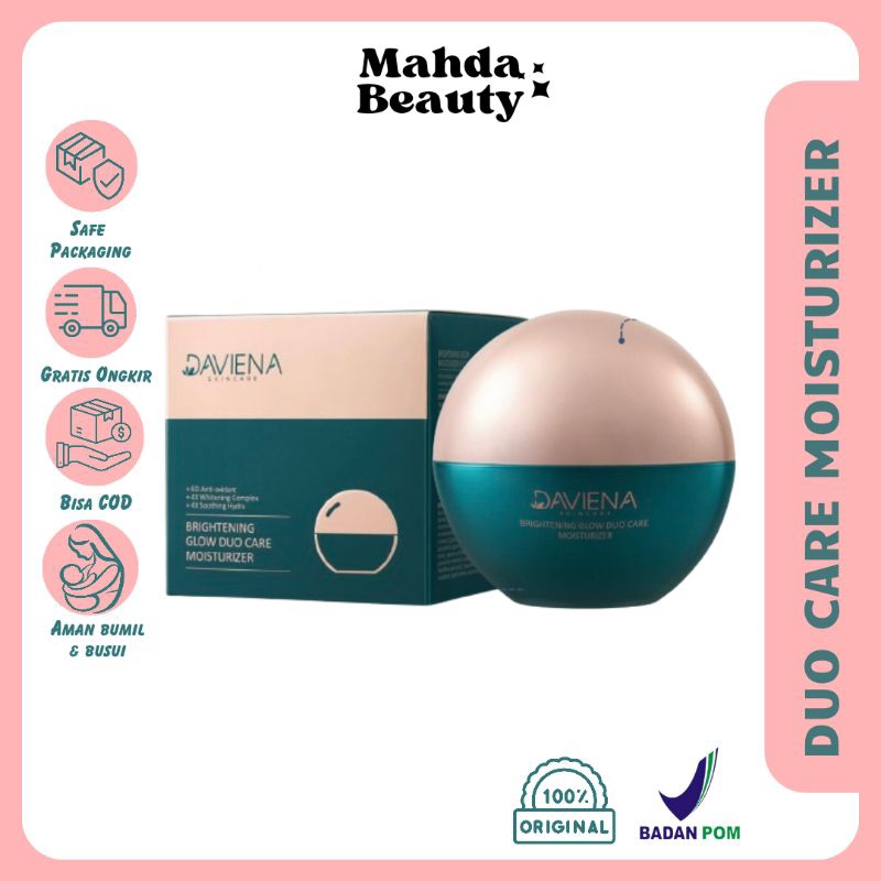 Jual Brightening Glow Duo Moisturizer | Moisturizer DAVIENA SKINCARE ...