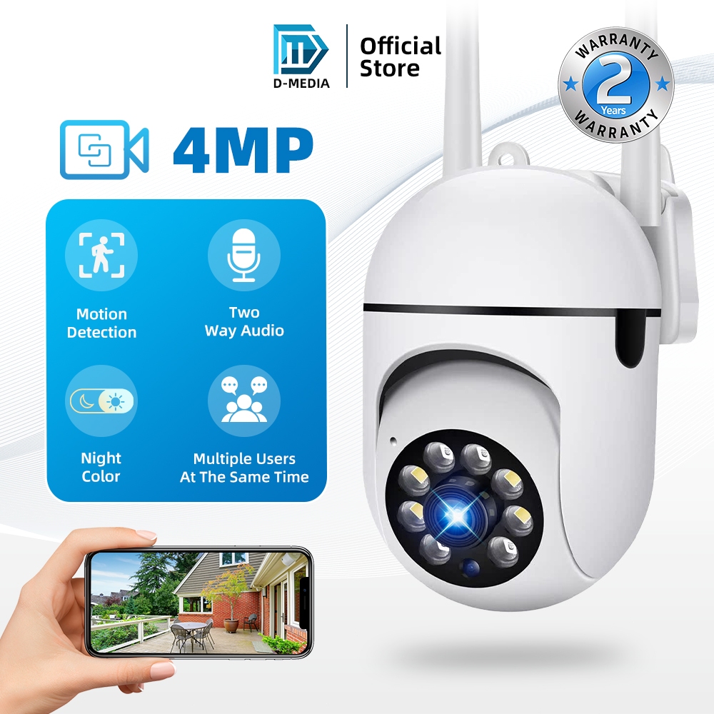 Jual DigiMedia Y03 CCTV indoor V380 Pro FHD Wifi Smart IP Camera 360° Full View Mobile Tracking ...