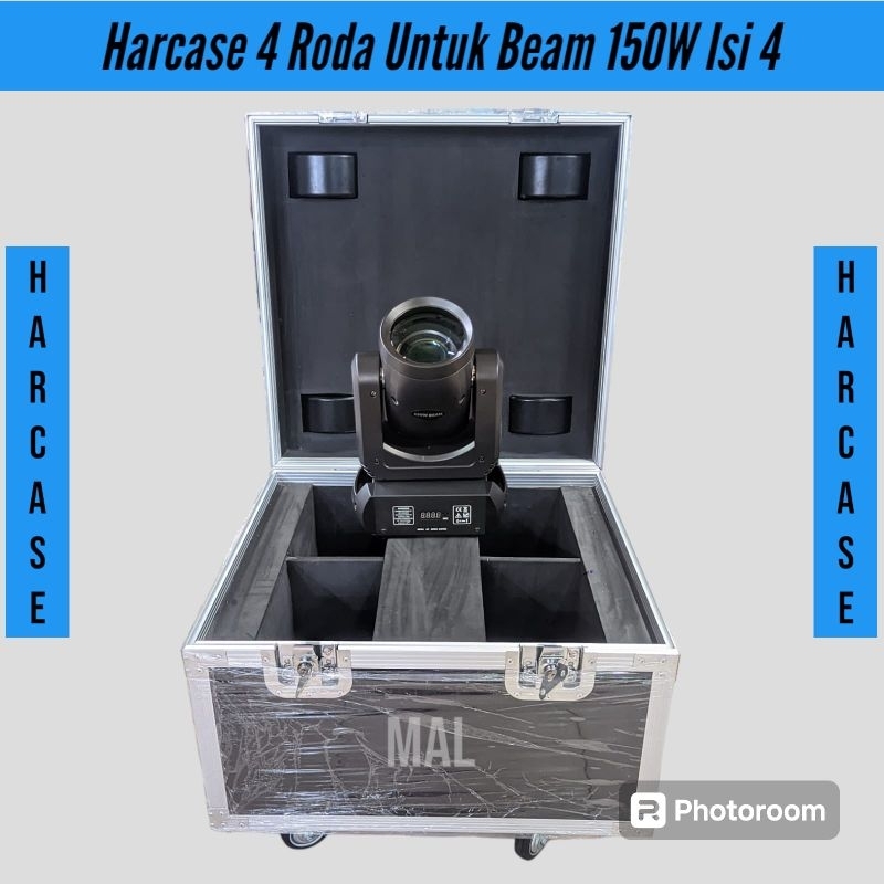 Jual Hardcase 4 Roda Untuk All Beam 150W Isi 4 Pcs | Shopee Indonesia