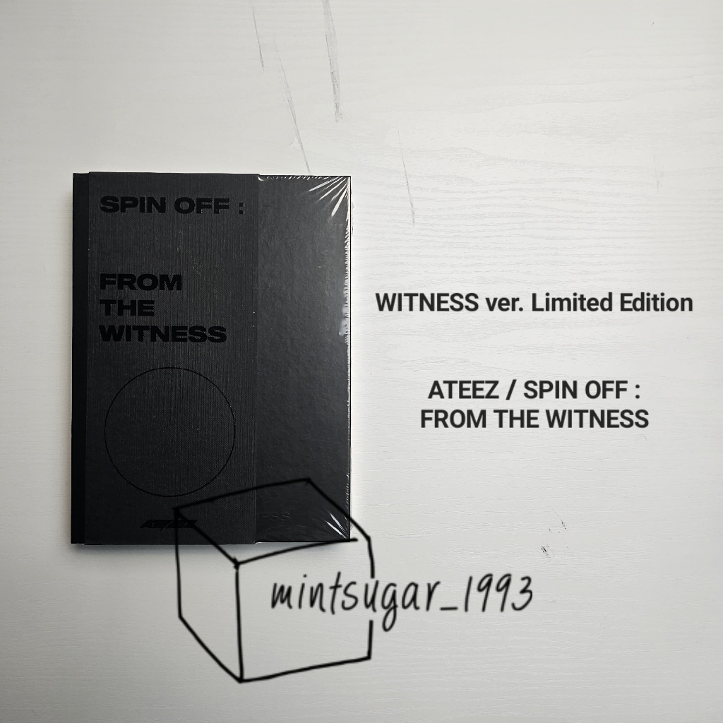 Jual [ LAST STOCK SEALED NEW OFFICIAL ] ATEEZ - 1st Single Album [ SPIN ...