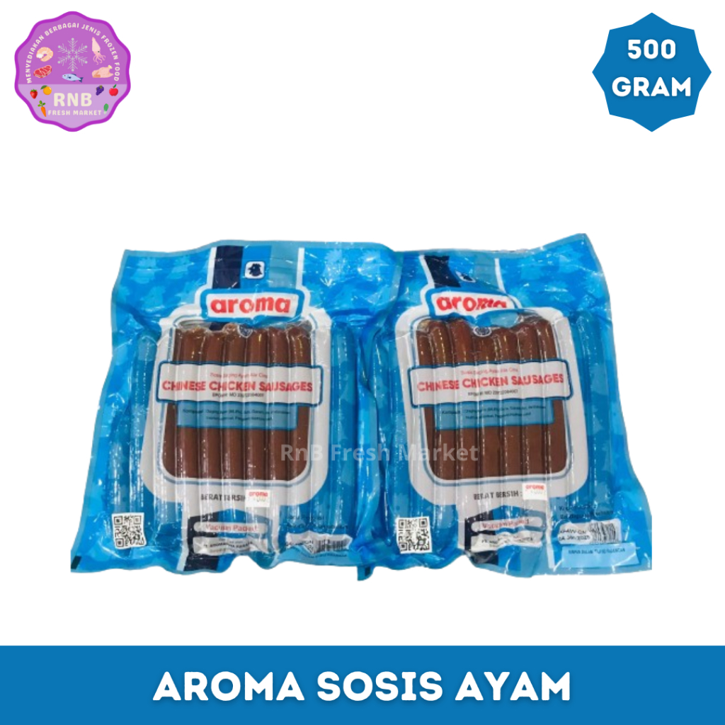 Jual Aroma Chinese Chicken Sausage Netto 500 Gram | Shopee Indonesia