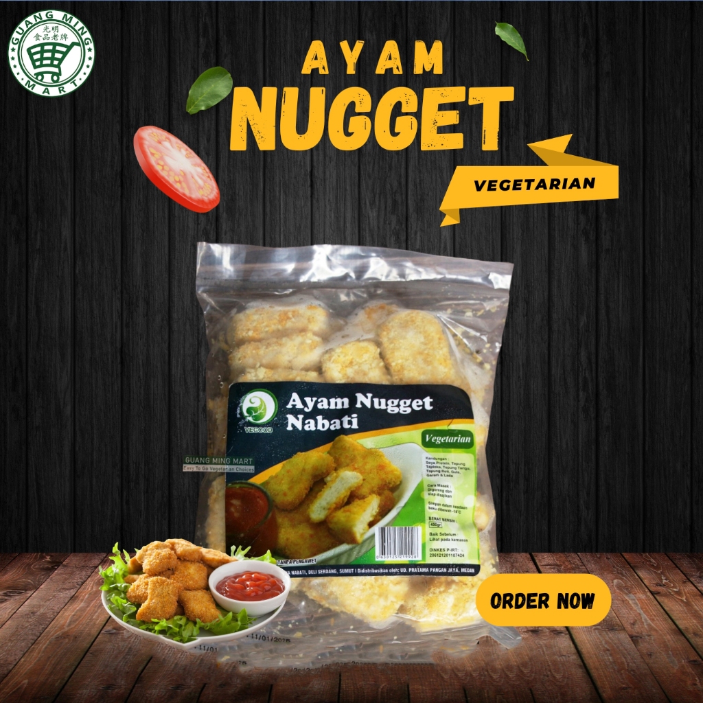 Jual Vegood Nuget Ayam Nabati 450gr / Nugget Ayam Nabati | Shopee Indonesia