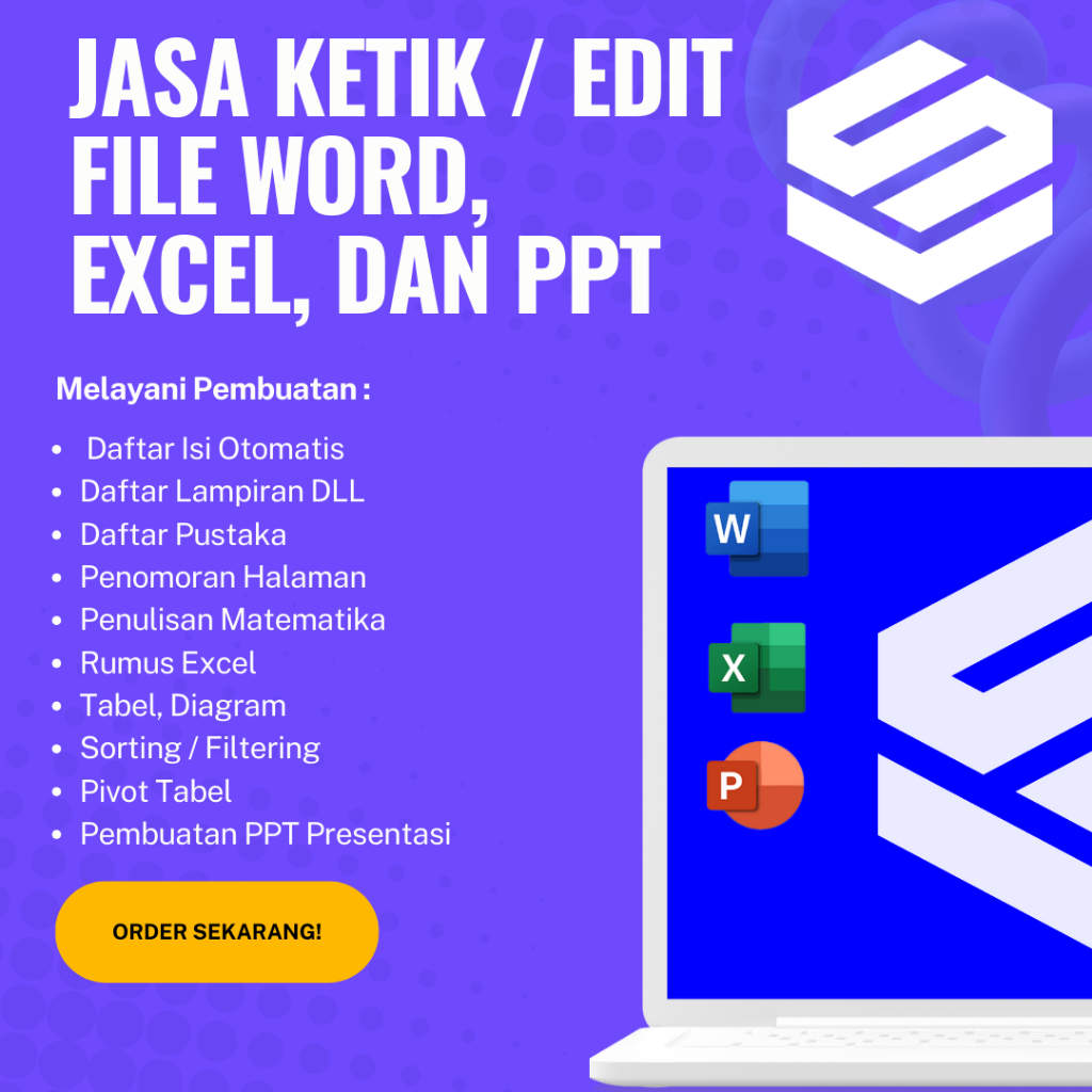 Jual JASA KETIK || WORD,PPT,EXCEL | Shopee Indonesia