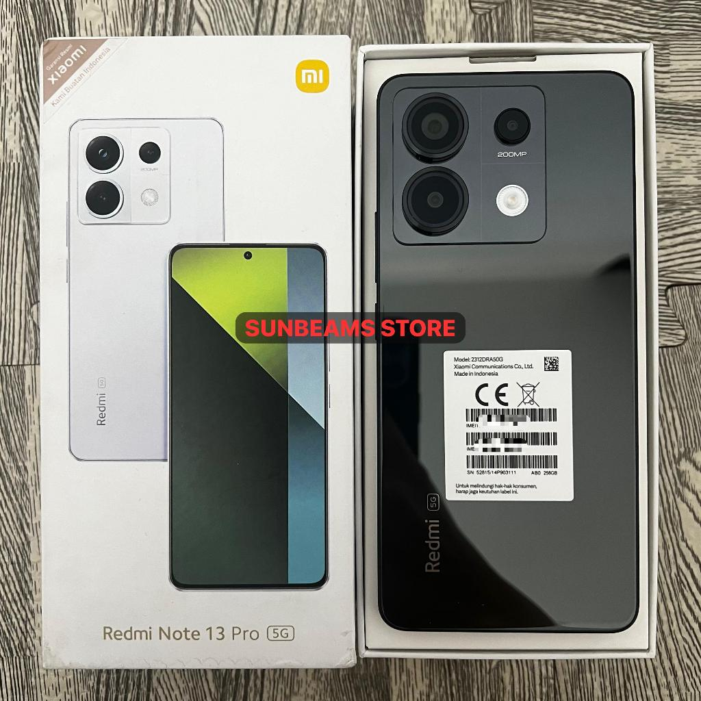 Jual Xiaomi Redmi Note 13 Pro 5G 12/512 Second Fullset Bekas Resmi ...