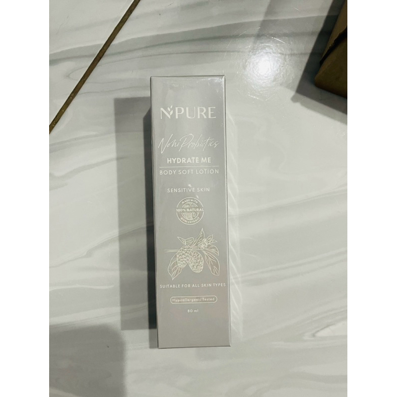 Jual npure noni probiotics hydrate me body lotion / eczema care ...