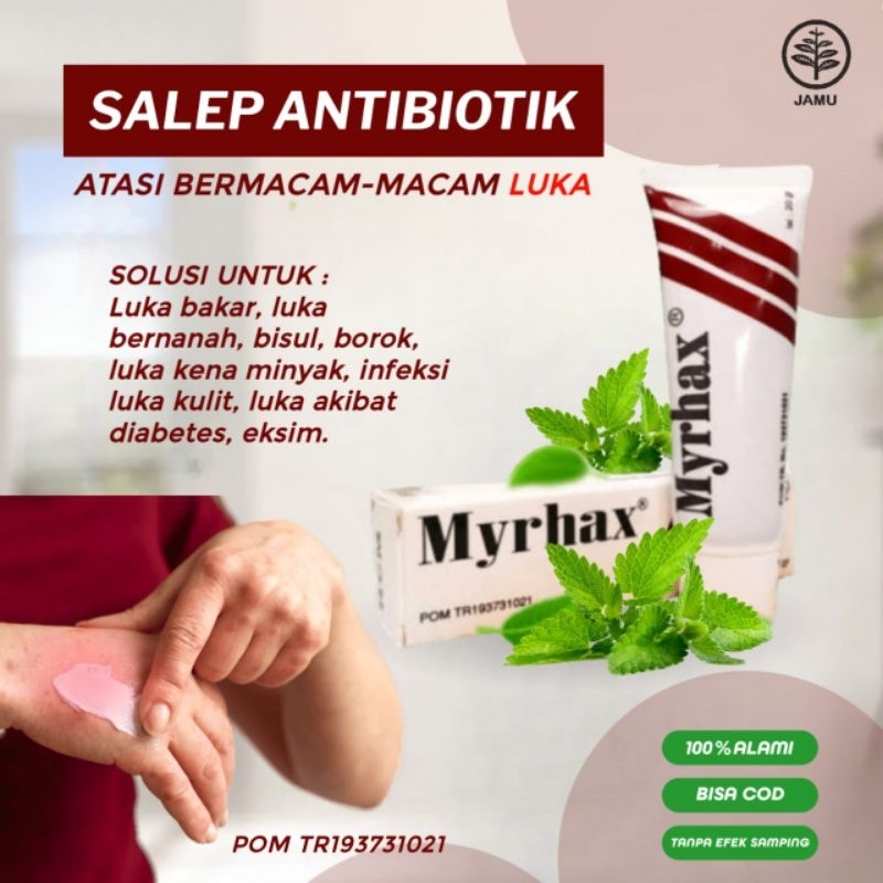 Jual Myrhax salep, bisul,koreng,borok, eksim obat kulit luar | Shopee ...