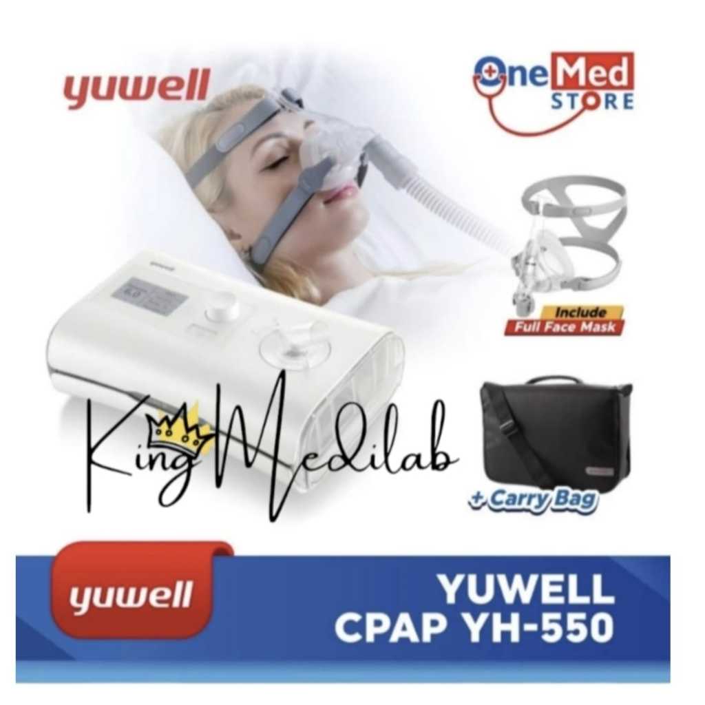 Jual AUTO CPAP Sleep Apnea Breath Therapy Yuwell YH550 Terapi Anti ...