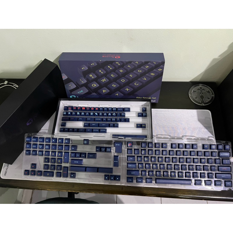 Jual Akko Starry Night - PBT Double Shot Keycaps 185 set OSA Profile ...