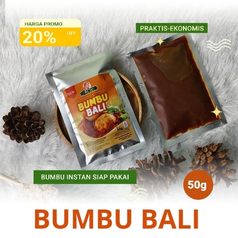 Jual BUMBU BALI INSTAN SIAP PAKAI 50 GRAM BUMBU BALI ENAK BUMBU BALI ...