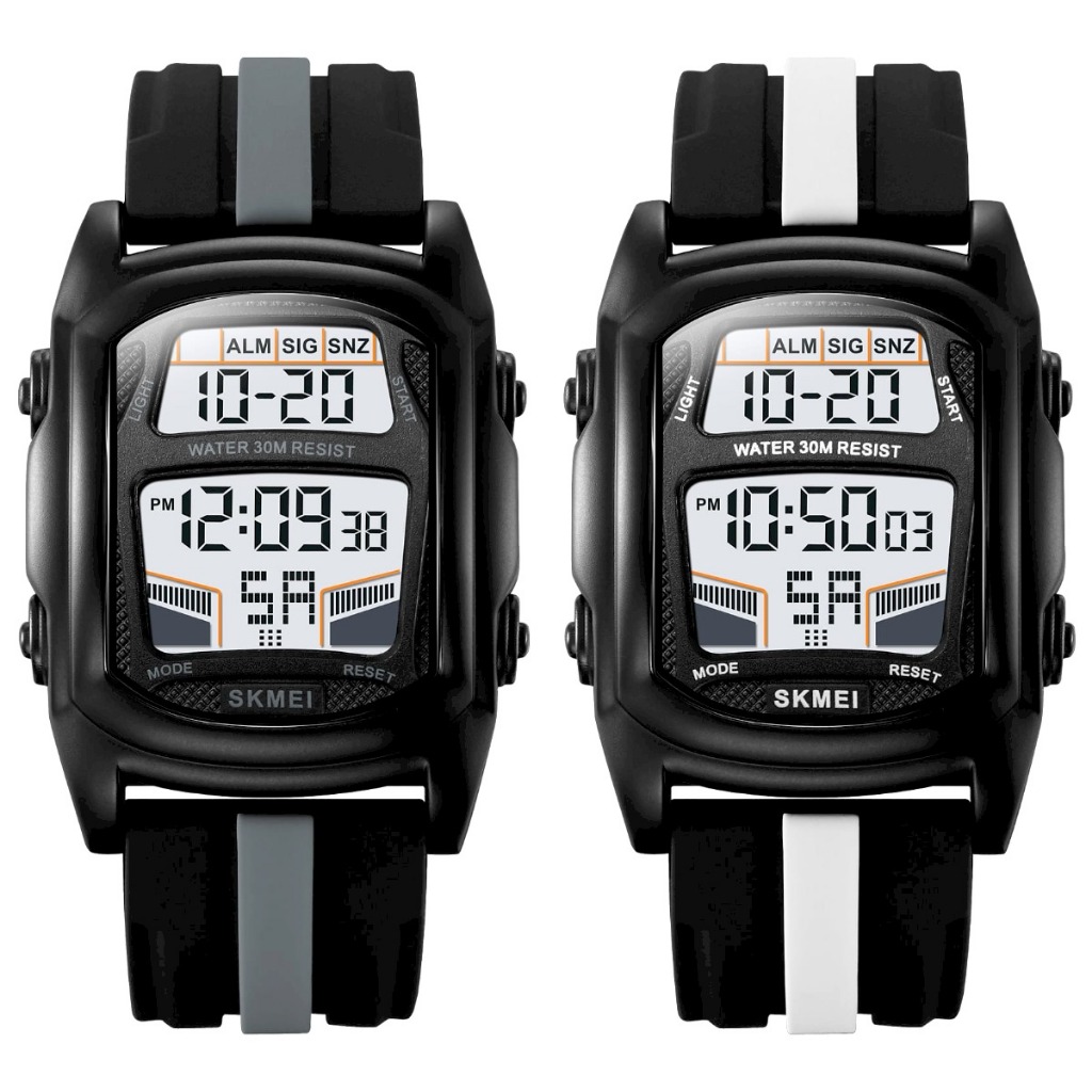 Jual Jam tangan pria digital skmei 2203 rubber original | Shopee Indonesia