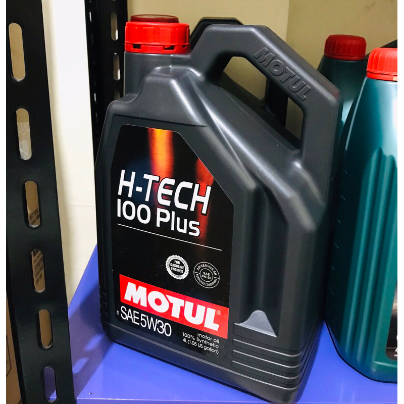 Jual oli motul Hi tech 5w 30 4Liter (bonus filter oli) | Shopee Indonesia