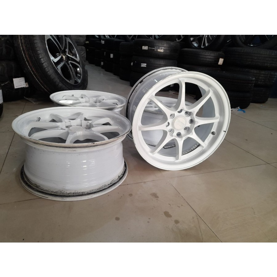 Jual velg mobil bekas murah racing ce28 ring 15 lebar 7 et40 pcd 8x100/114,3 | Shopee Indonesia