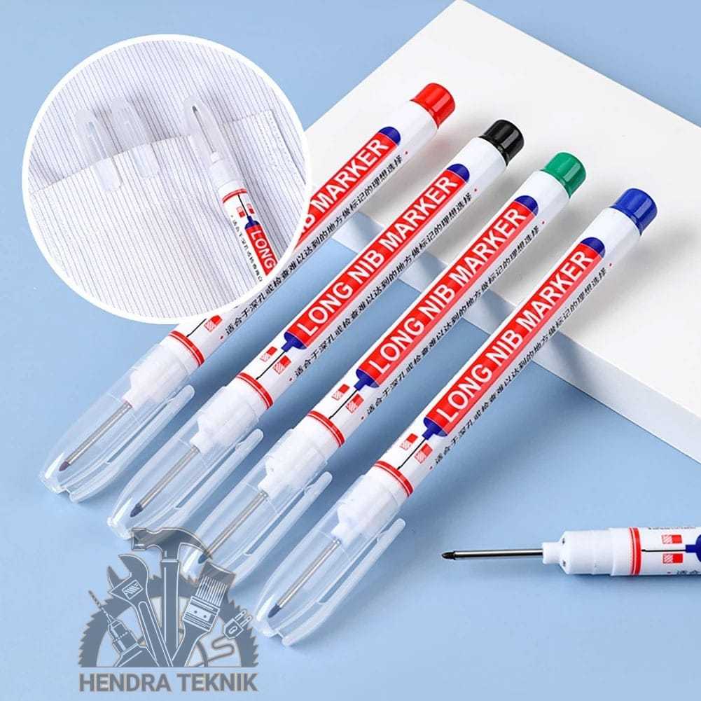 Jual SPIDOL TUKANG PERMANEN ALAT TULIS PENANDA PULPEN KEPALA PANJANG ...