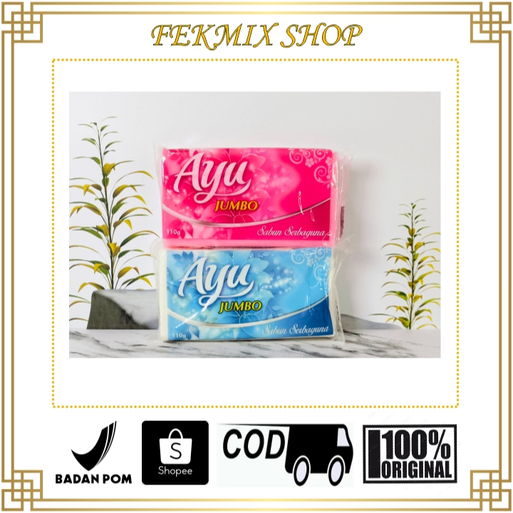Jual Sabun susu collagen viral Pink/Putih sabun ayu jumbo 110gr ...
