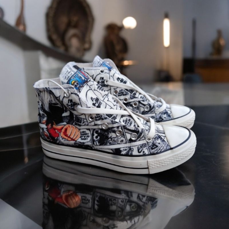 Jual SEPATU CONVERSE ANIME X ONE PIECE 70S HIGH DAN OX | Shopee Indonesia
