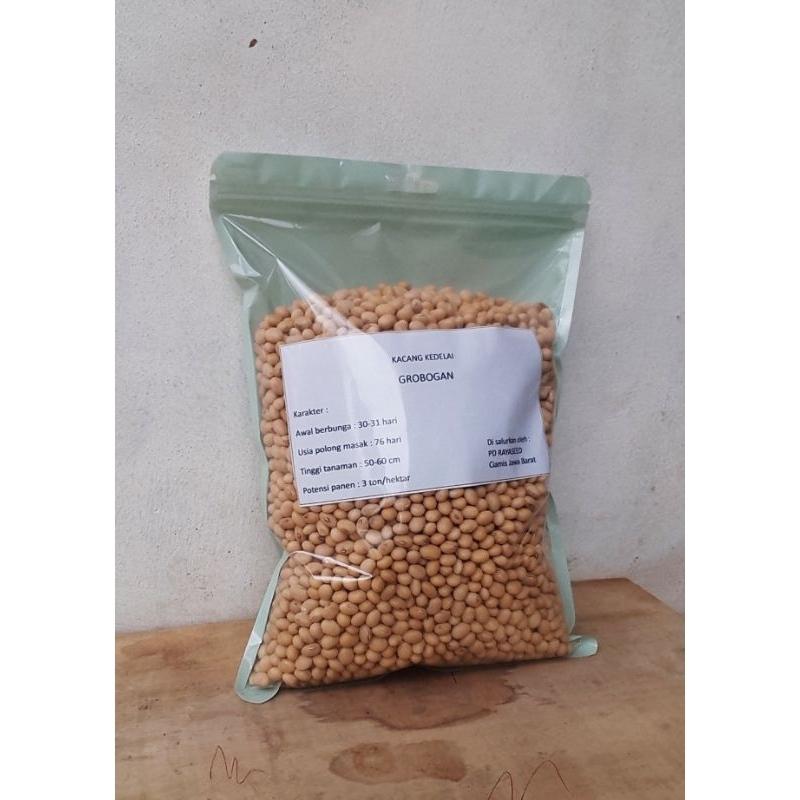 Jual Benih Kedelai Lokal Grobogan 1KG - Siap Tanam, Umur Genjah, Tahan ...