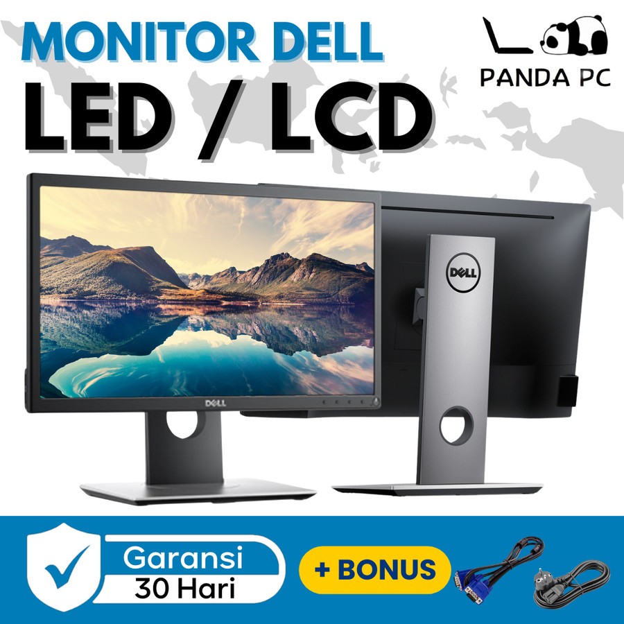 Jual Monitor Dell 24 / 22 / 20 / 19 Inch Wide LCD Second with LED ...