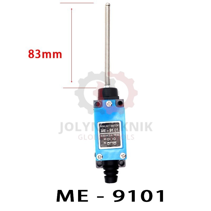 Jual ME- 108 ME8108 Momentary Rotary Adjustable Roller Lever Limit Switch AC 250V 5A Saklar Roda ...