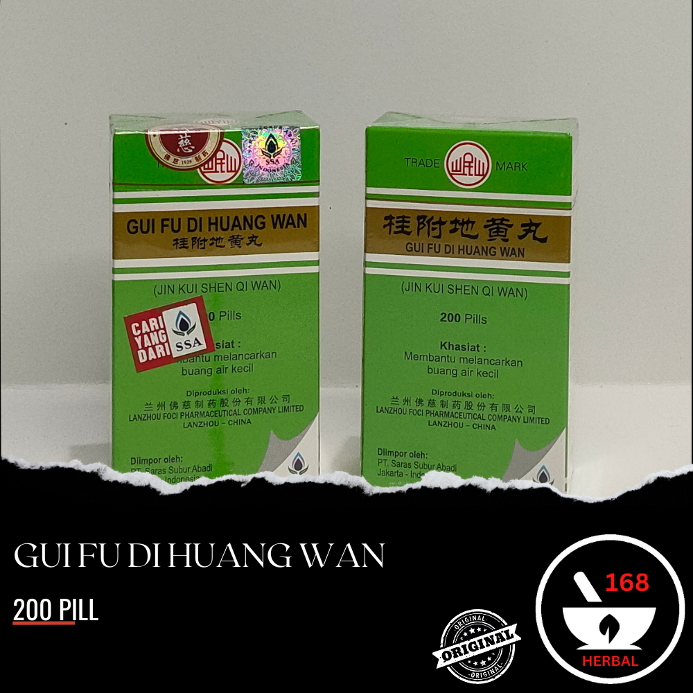 Jual GUI FU DI HUANG WAN / JIN KUI SHEN QI WAN / obat kesehatan ginjal ...
