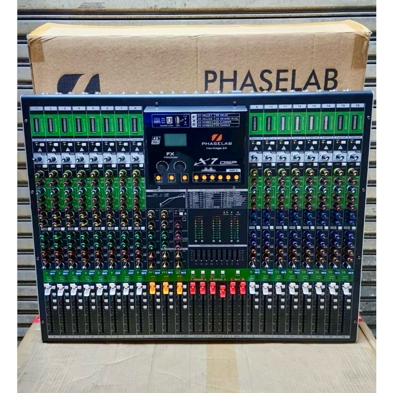 Jual MIXER PHASELAB HARITAGE 16 channel mixer phaselab 16 channel haritage 16 phase lab haritage ...