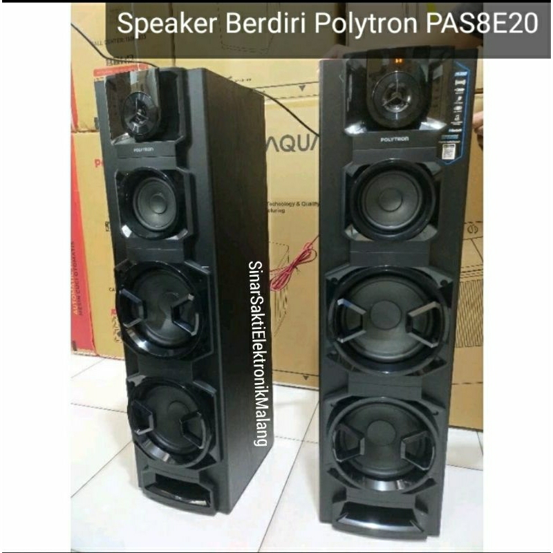 Jual Speaker Aktif Polytron PAS 8E20 PAS 8E 20 USB Bluetooth Berdiri ...