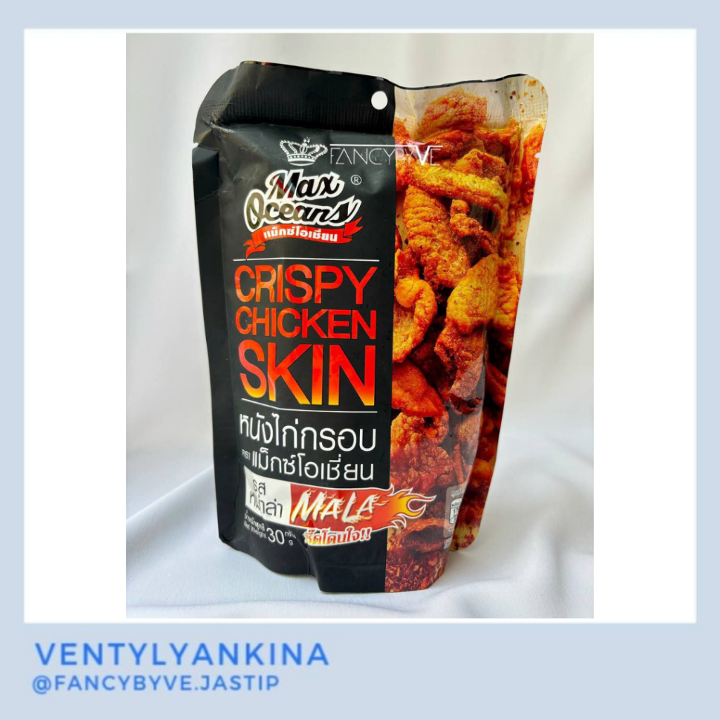 Jual MAX OCEAN CHICKEN SKIN (ORIGINAL JASTIP BANGKOK) | Shopee Indonesia