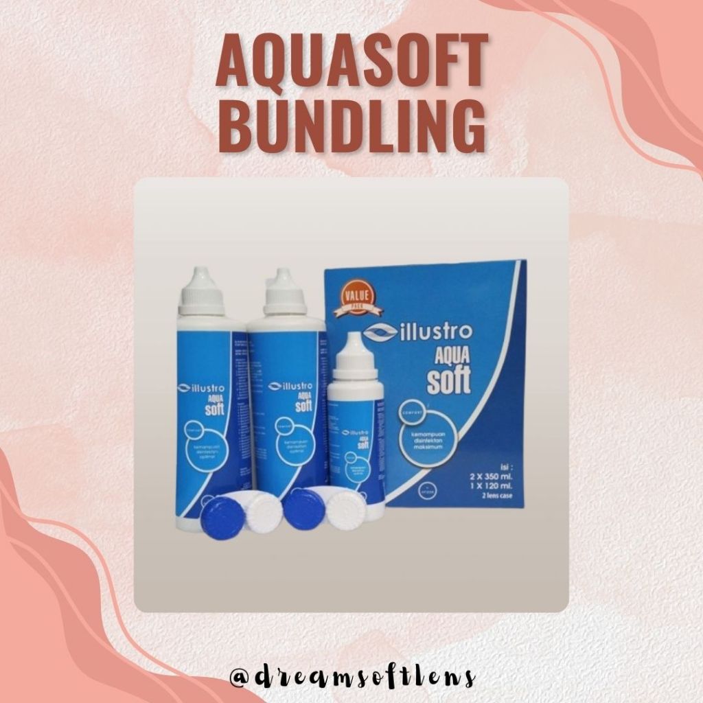 Jual CAIRAN SOFTLENS AQUASOFT 350ML DAN 120 ML | Shopee Indonesia