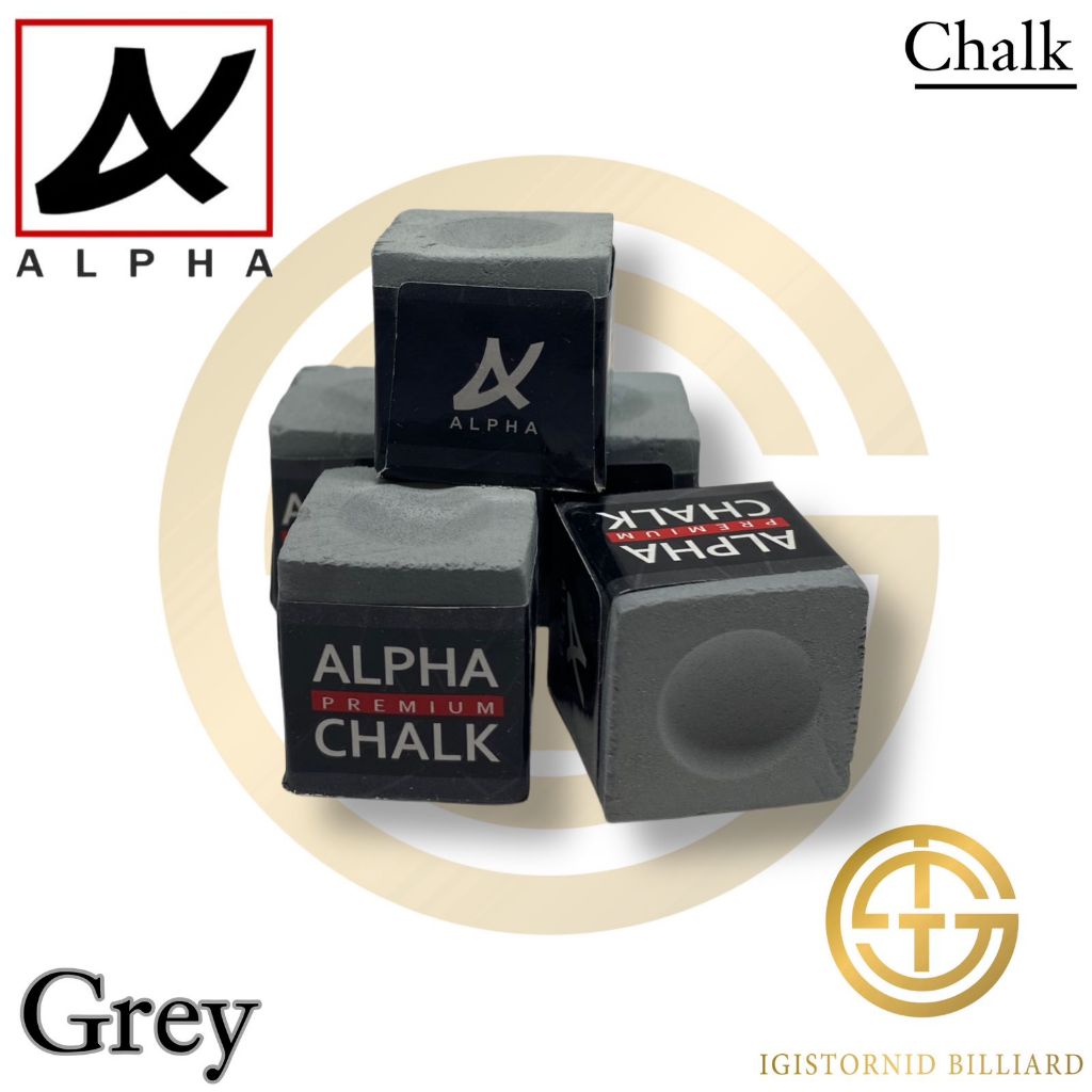 Jual Alpha Premium Chalk - Grey | Shopee Indonesia