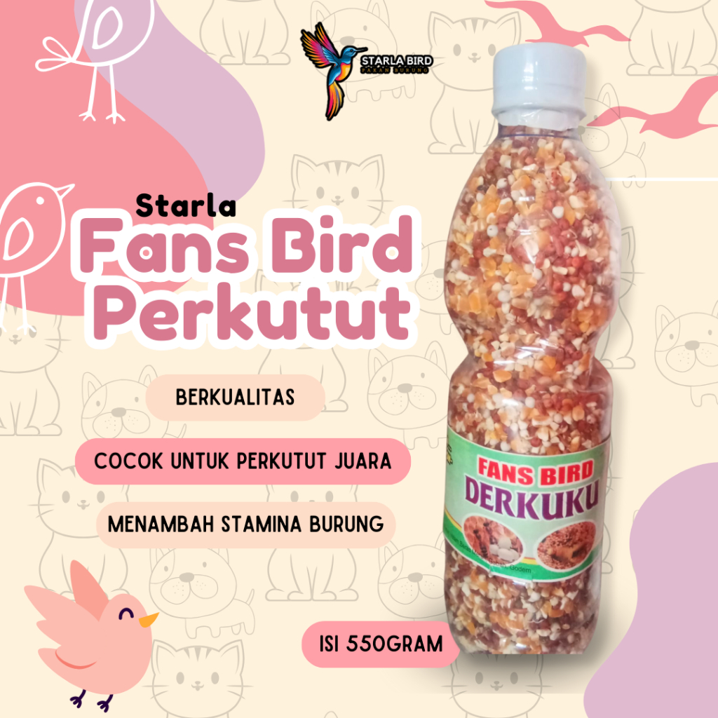 Jual Pakan Burung Perkutut Terbaik Makanan Sehat dan Bergizi untuk ...