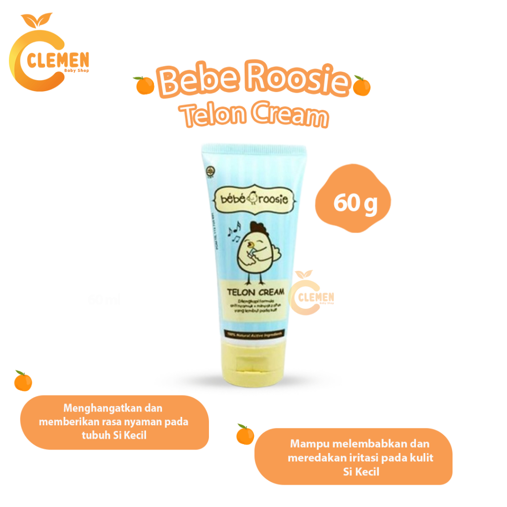 Jual Bebe Roosie Telon Cream 60gr | Shopee Indonesia