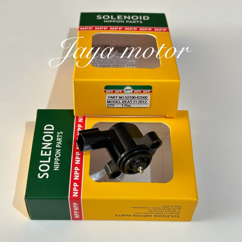 Jual Sensor Solenoid Selenoid Langsam Cuk IACV Beat Fi Beat pop Beat ...