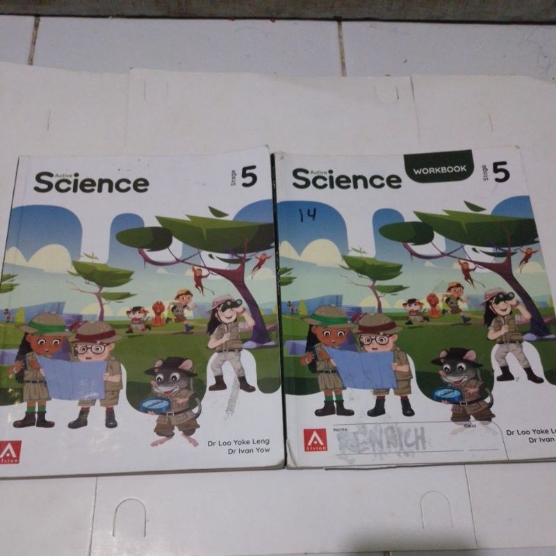 Jual BUKU ACTIVE SCIENCE STAGE 5 TEXTBOOK WORKBOOK | Shopee Indonesia