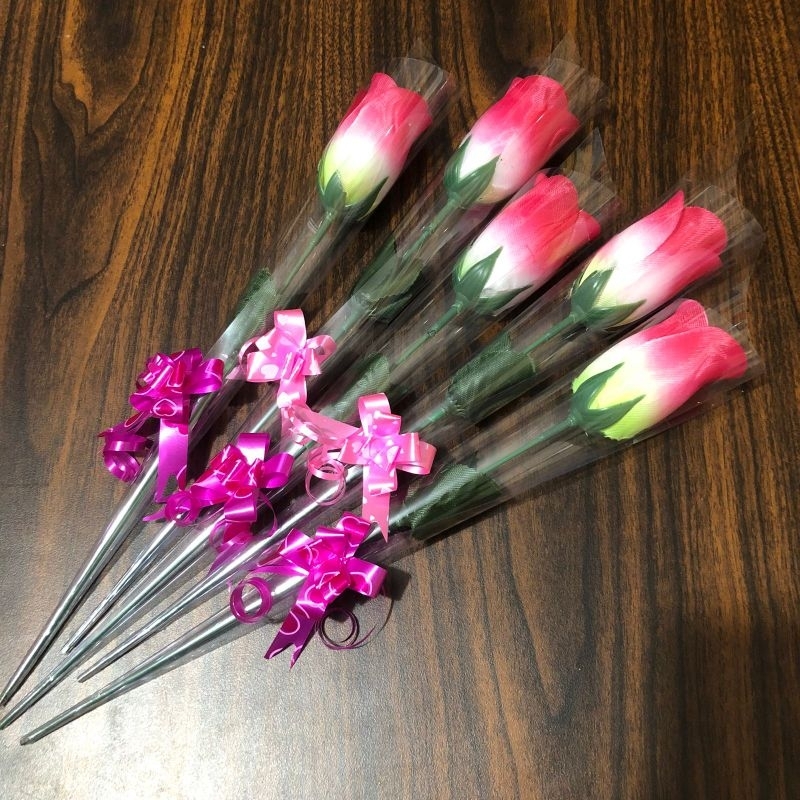Jual Bunga Mawar 1 Tangkai Plastik | Bunga Valentine | Bunga Mawar ...