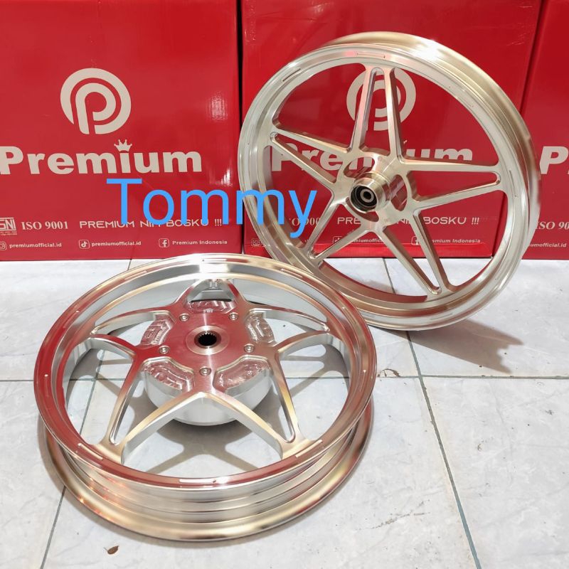 Jual Velg PREMIUM Bintang P5 Vario 110 125 150 160 Stylo Scoopy Beat ...