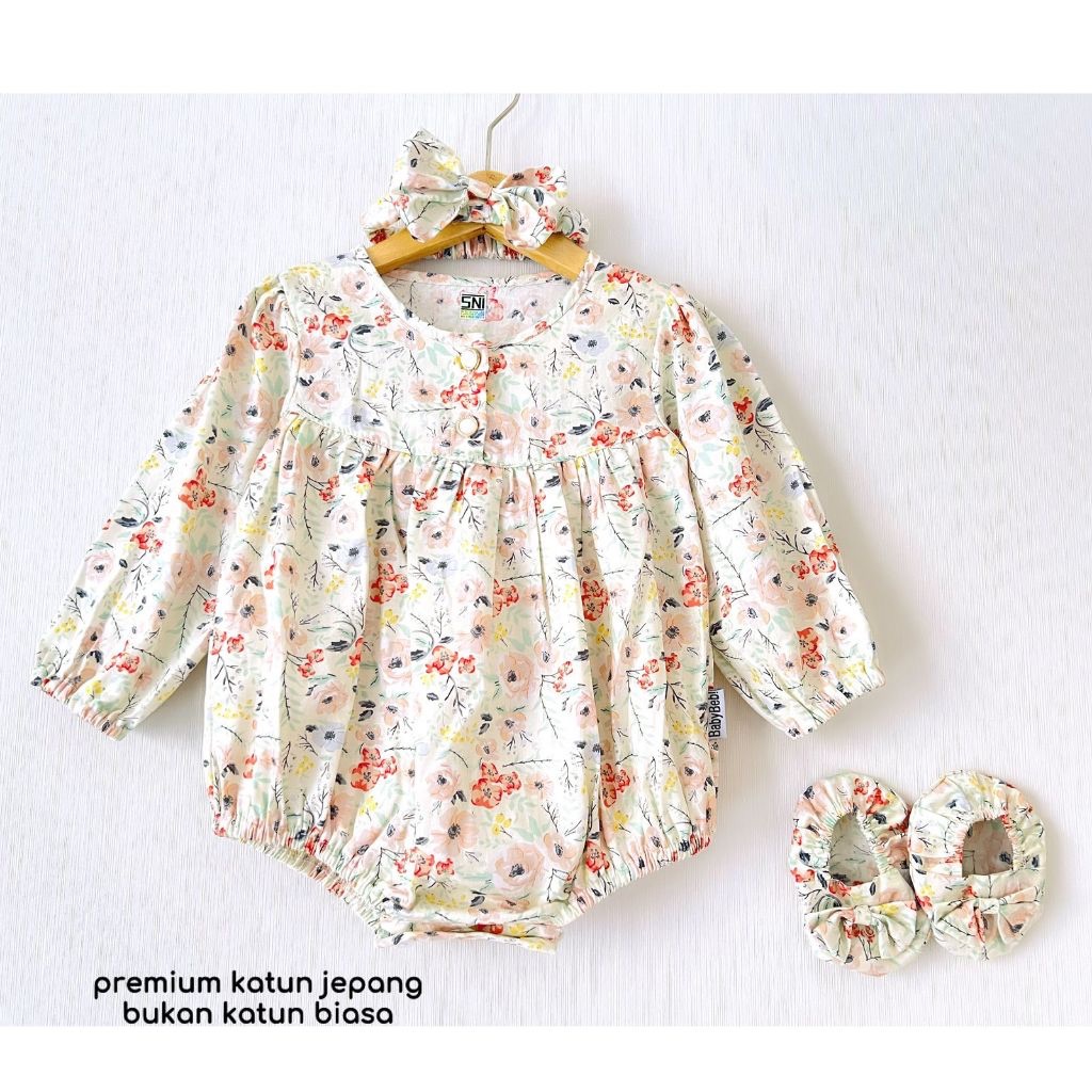 Jual BAJU BAYI NEWBORN 12m/ JUMPER BAYI PEREMPUAN / SET PAKAIAN BAYI ...