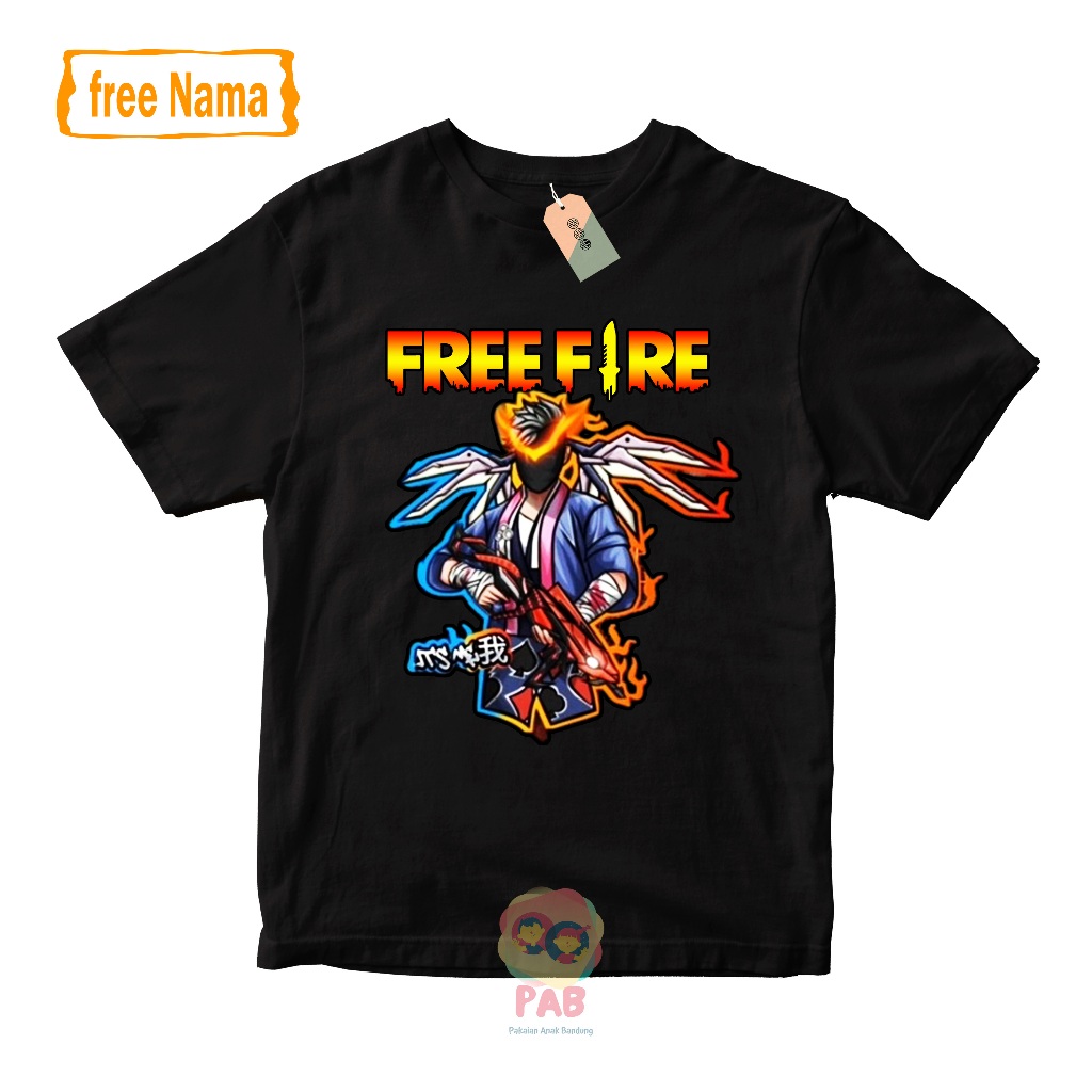 Jual BAJU KAOS ATSASAN ANAK FF FREE FIRE NEW DESIGN SULTAN | Shopee ...
