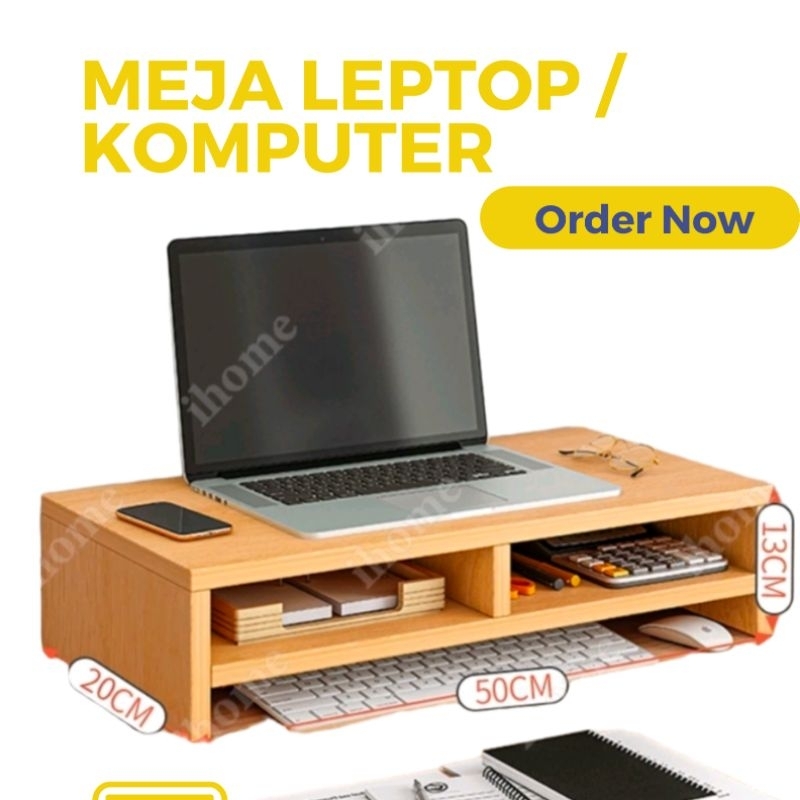 Jual 2 susun STAND MONITOR LAPTOP meja laptop komputer meja stand ...