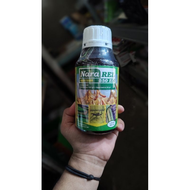 Jual Racun ulat NARA REL 550EC insektisida (500ml/1liter) Bahan aktif ...
