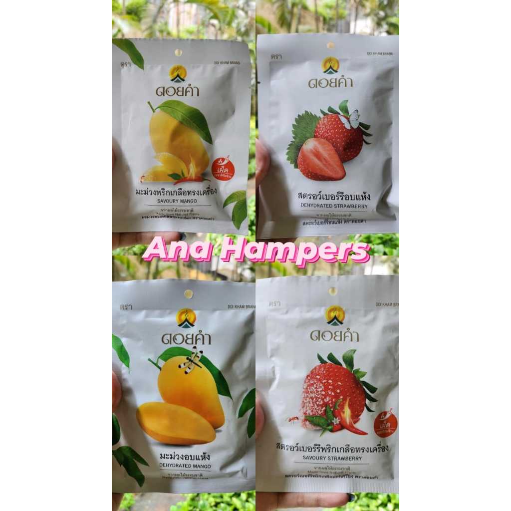 Jual DOIKHAM Dehydrated Savoury Manisan Snack Thailand | Shopee Indonesia